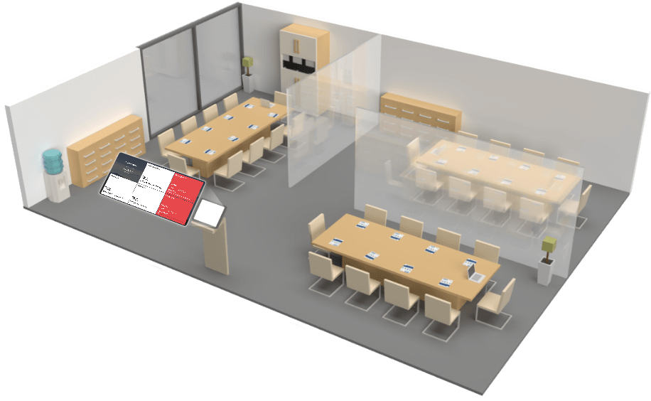 Digital lobby signage solution | Lobby display