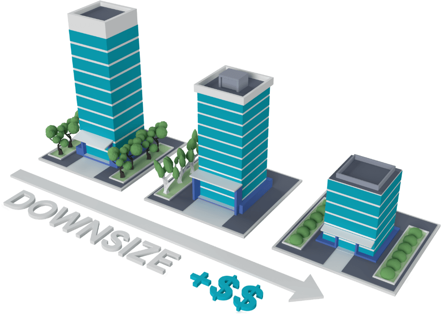 Downsizing office space | Office optimization