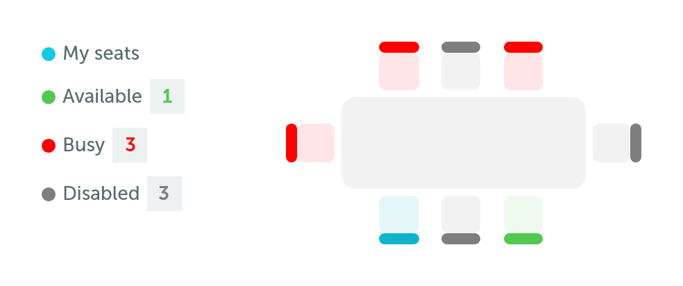 Desk booking software for hybrid workplaces