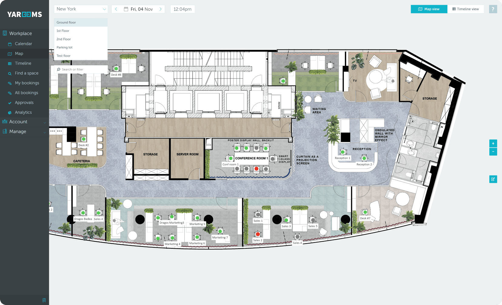 Meeting room booking software for hybrid workplaces