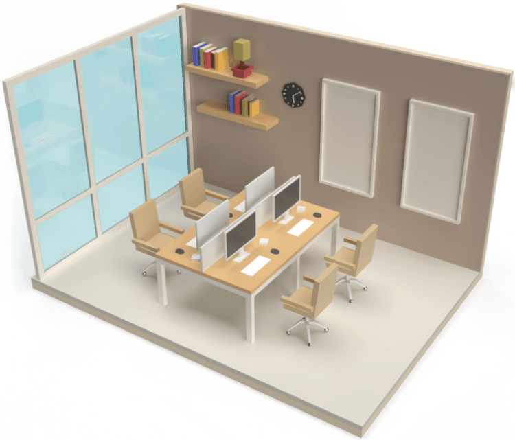 Workplace management software for hybrid work