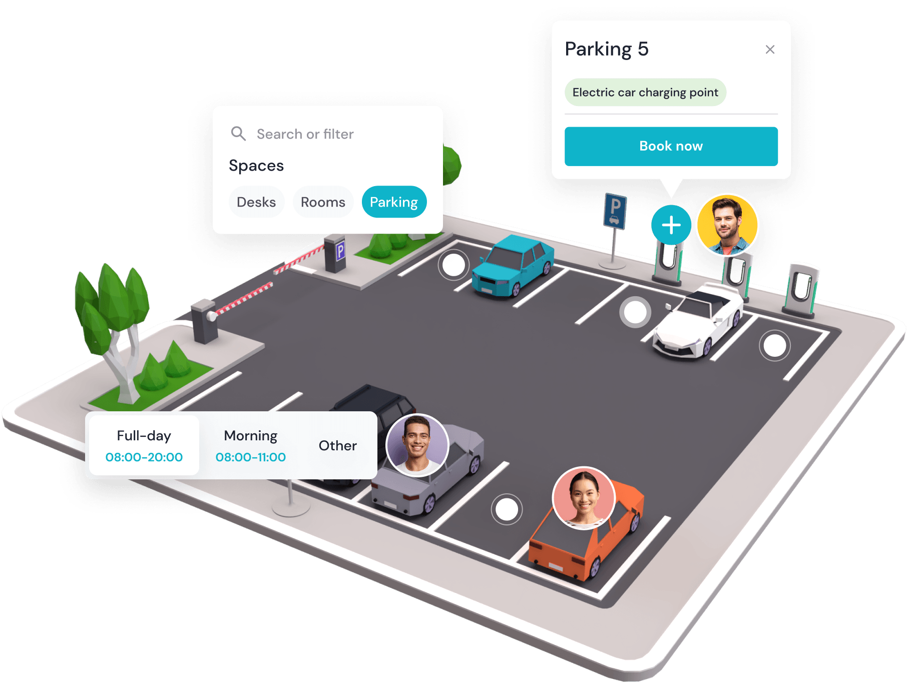Office Parking Booking System