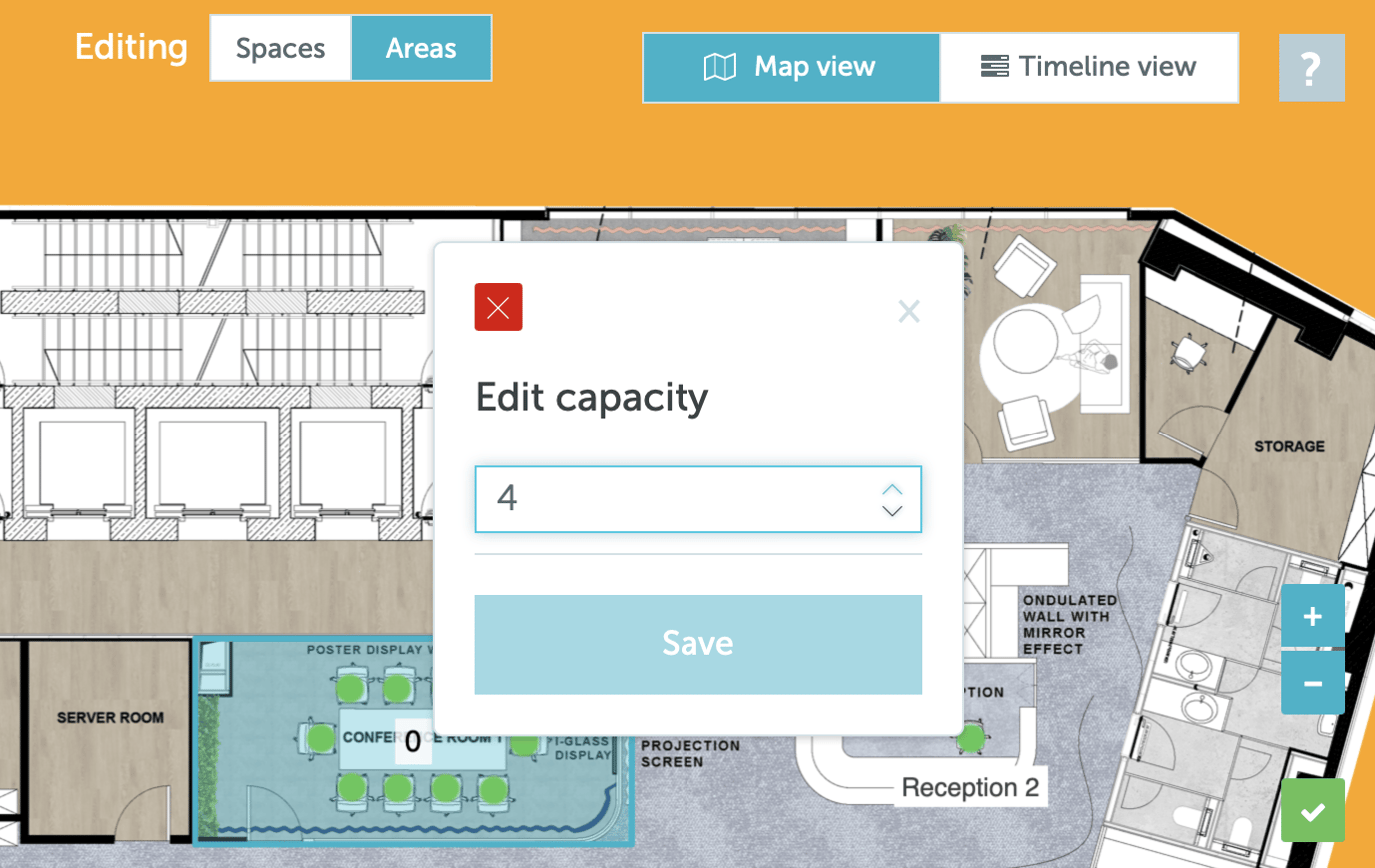 Setting up your office map