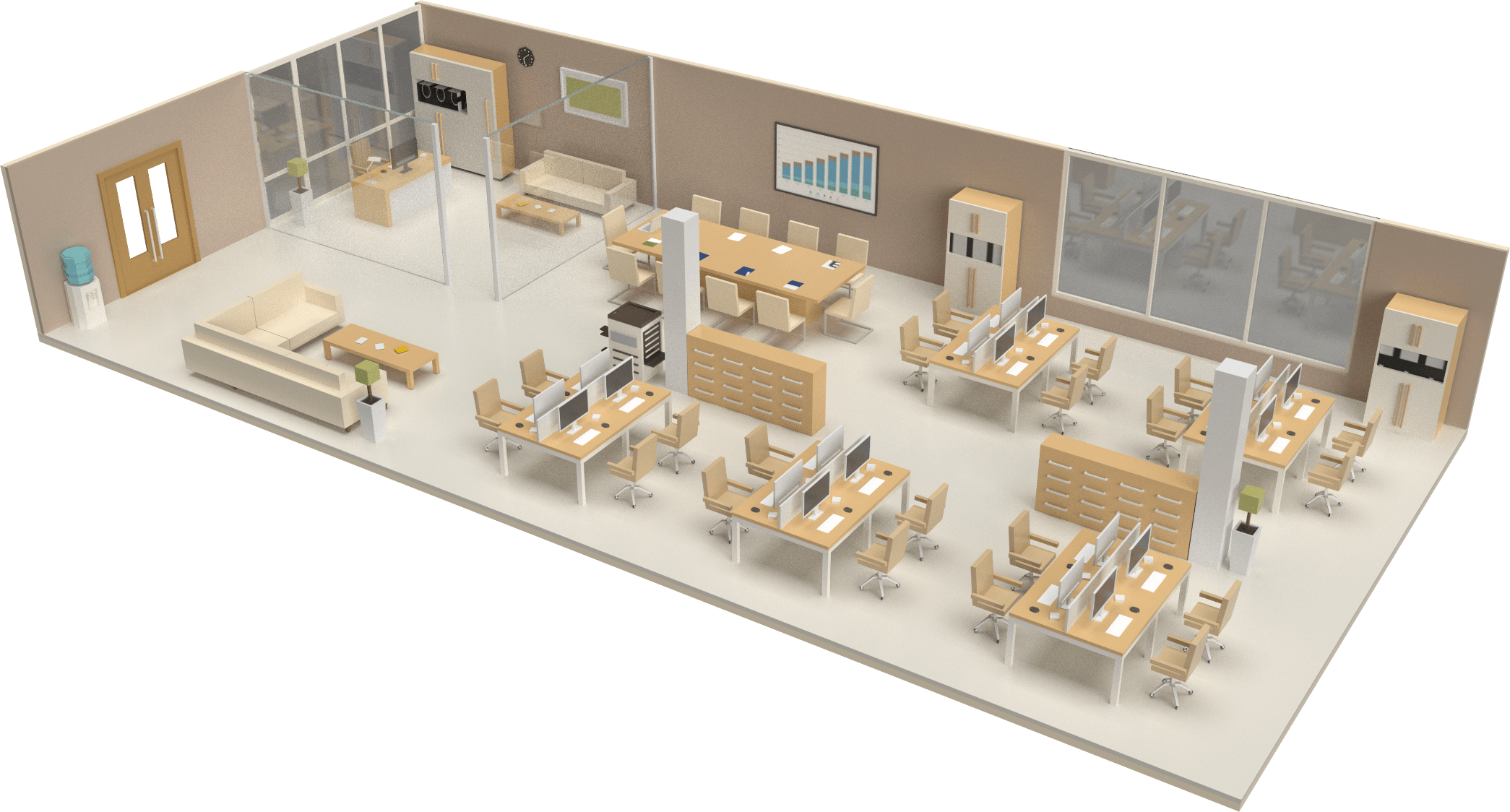 Workplace management software for hybrid work