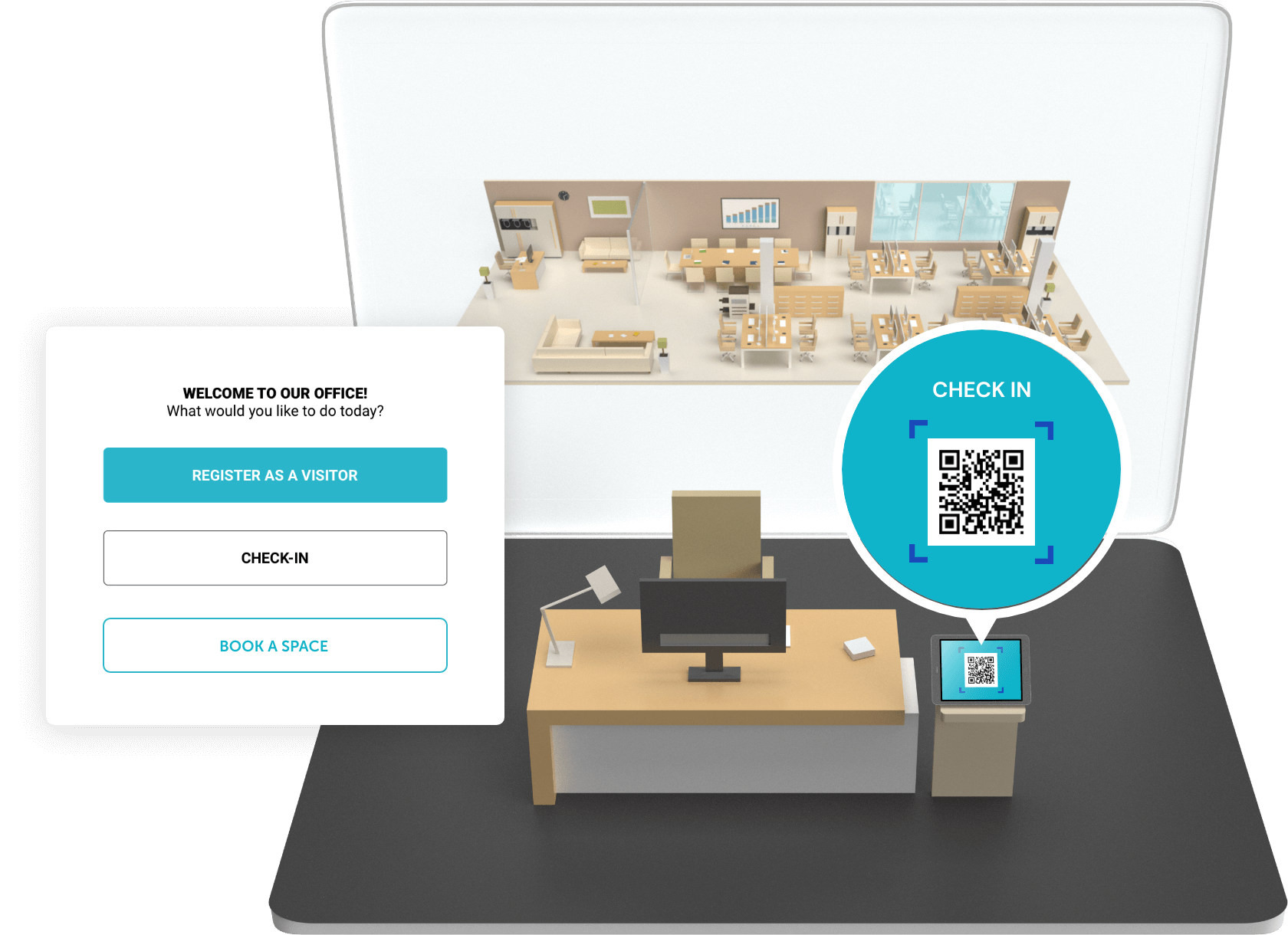 Digital reception assistant | Visitor management system