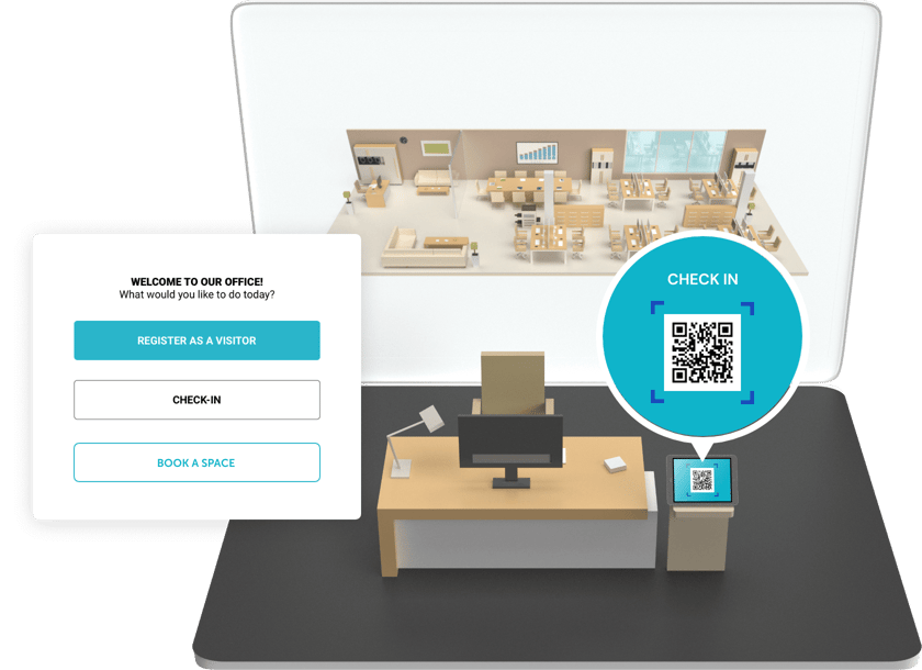 Digital reception assistant | Visitor management system