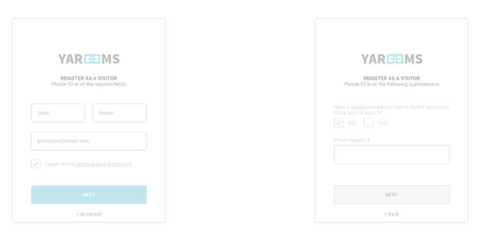 Digital reception assistant | Visitor management system