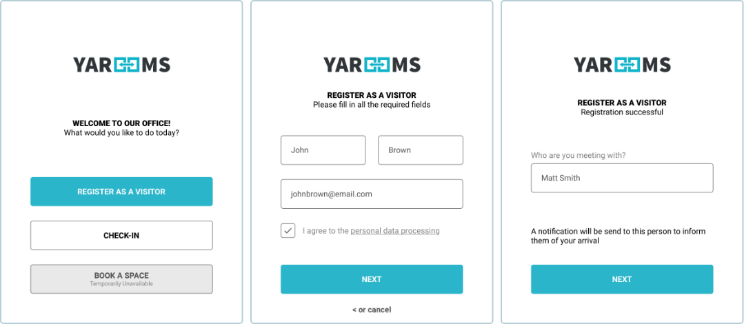 Digital reception assistant | Visitor management system