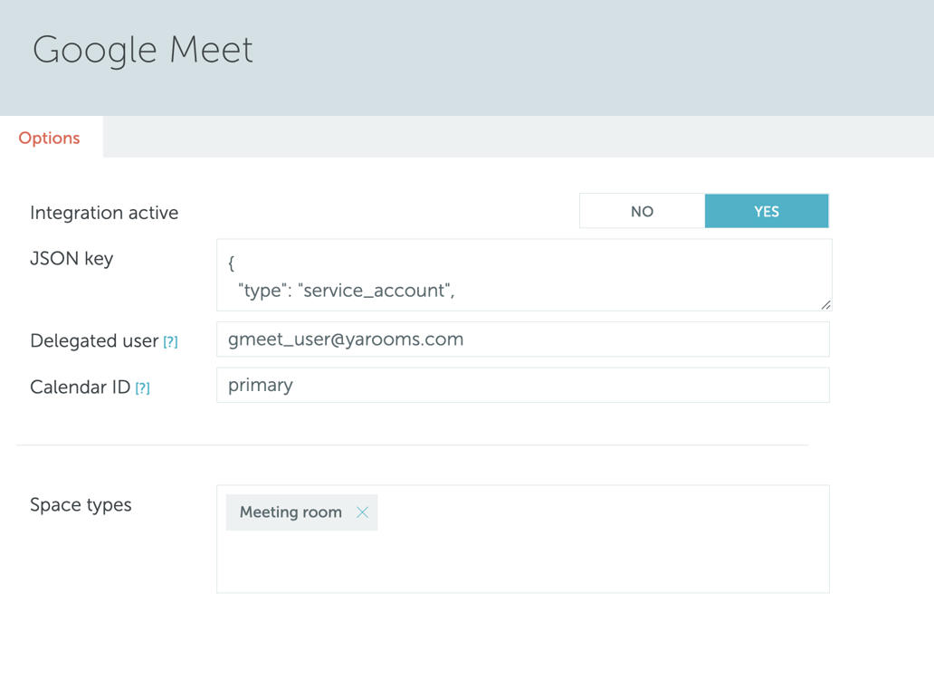 Google Meet: Integration Guide