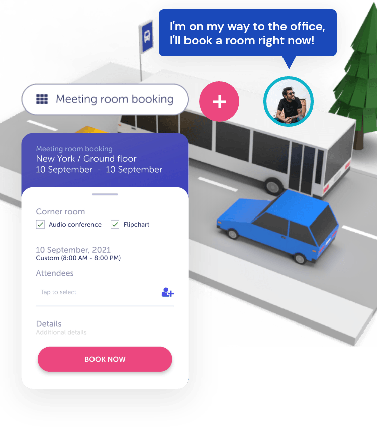 YAROOMS Mobile employee experience hub | YAROOMS